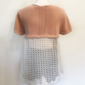 Anthropologie | Sweaters | Anthropologie Moth Madeira Eyelet Knit ...